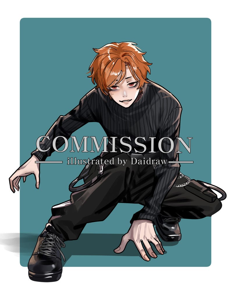 Custom OC Commission | Character Art | Digital Illustration | Original ...