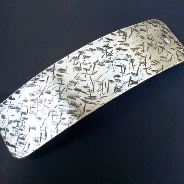 Metal Hair Barrette - Etsy
