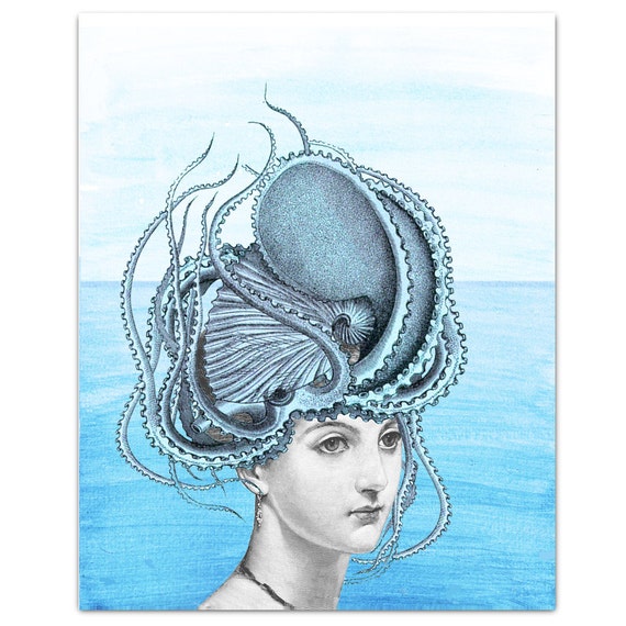 Octopus Woman Paintings