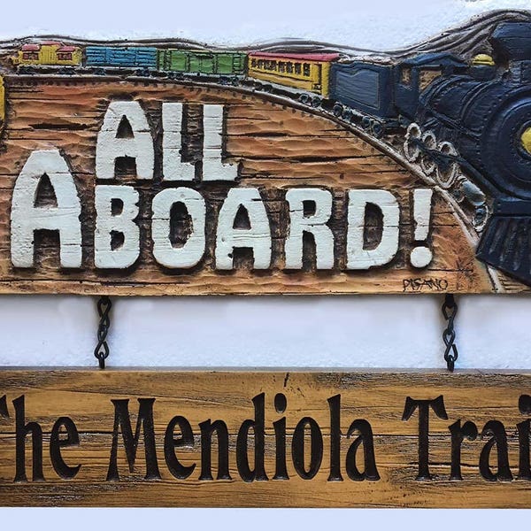 All Aboard Banner - Etsy