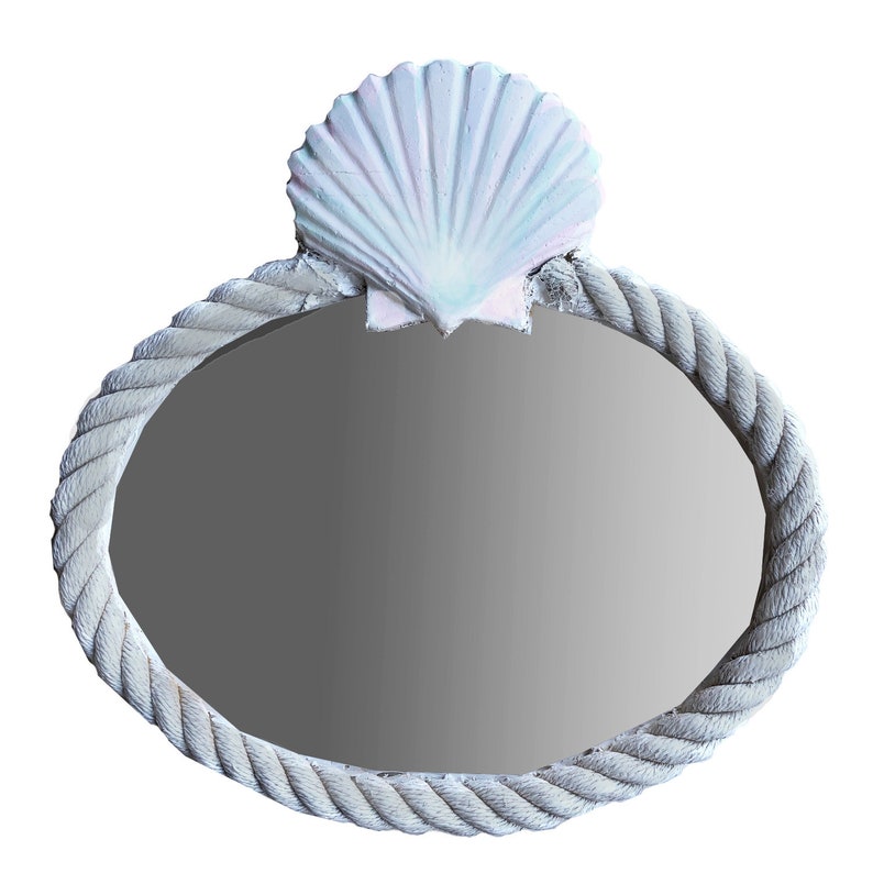 Shell Decor Wall Mirror - Etsy