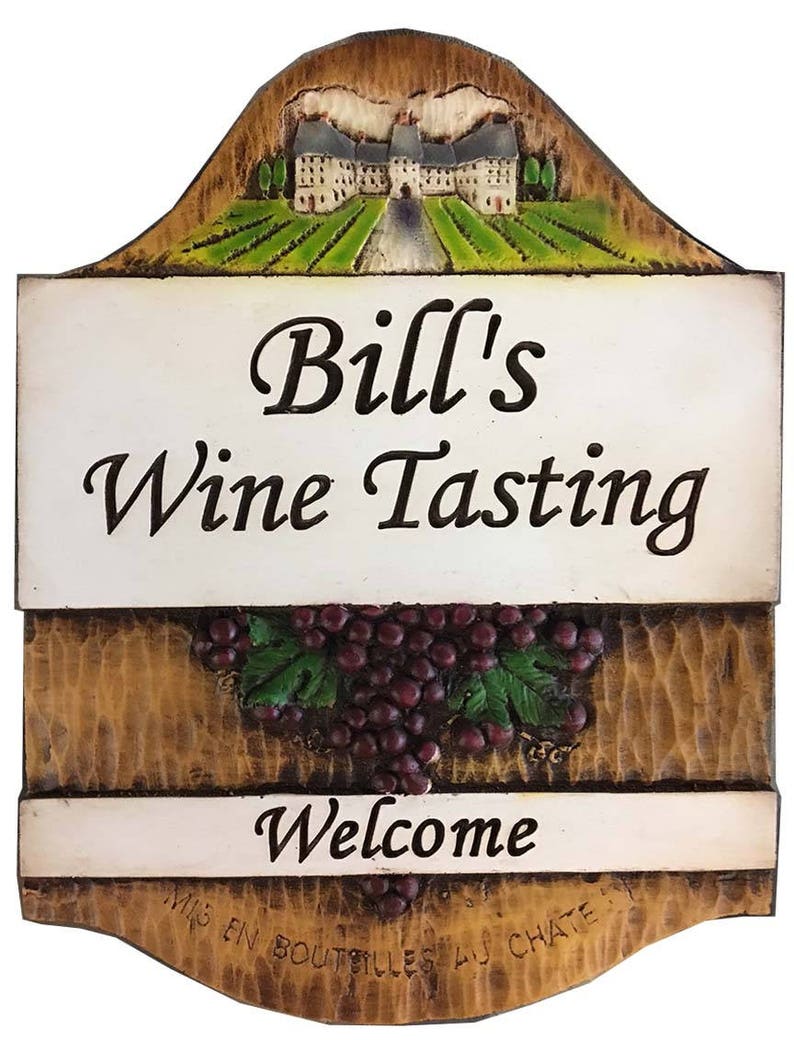 Chateau Personalized Sign | Etsy