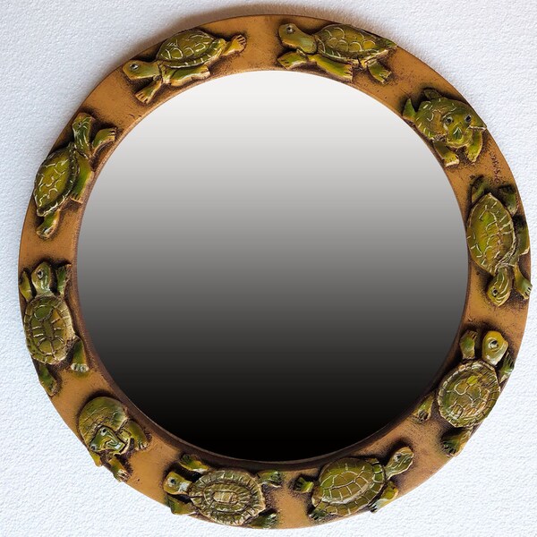 Turtle Mirror - Etsy