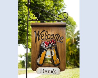 Golf Yard Sign | Etsy