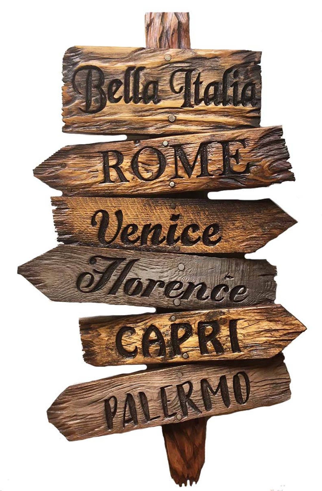 Italy City Road Sign - Etsy