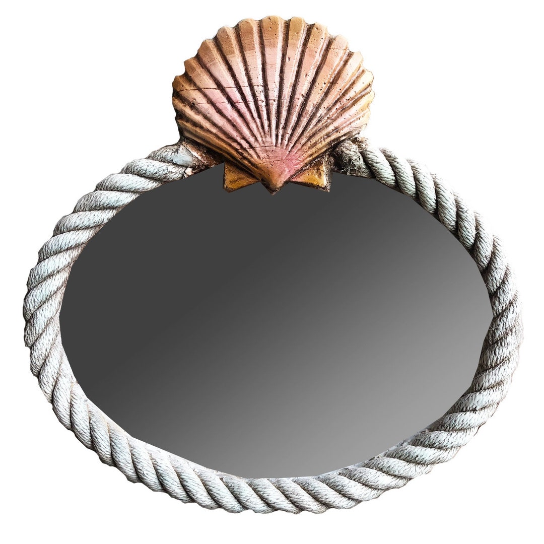 Shell Decor Wall Mirror - Etsy