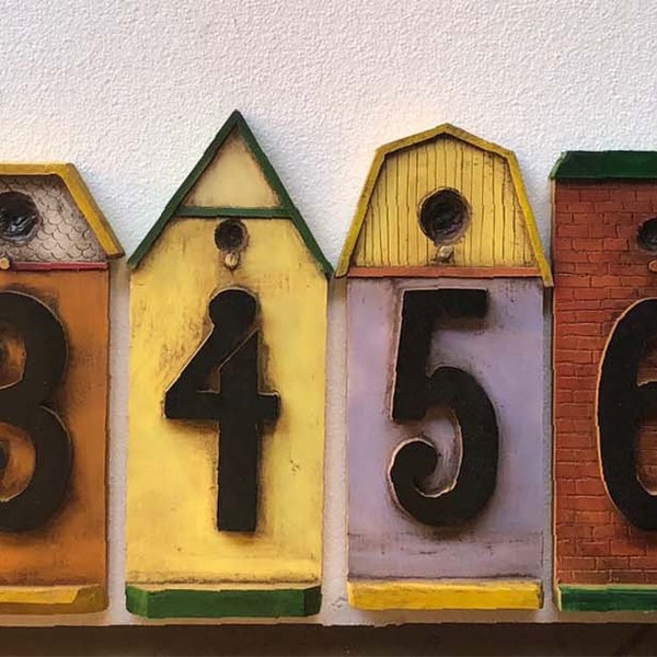 Large House Numbers - Etsy