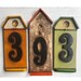 Bird House Large House Numbers Set of 3 - Etsy