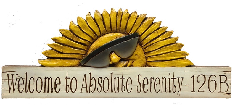 Beach Sun Personalized Door Topper - Etsy