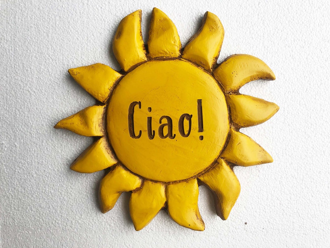 Ciao Art Wall Sign - Etsy
