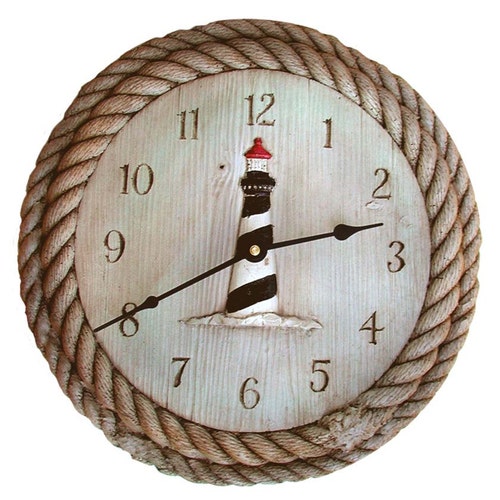 Lighthouse Wall Clock 2 Large Wall Clock Choose From 8 - Etsy