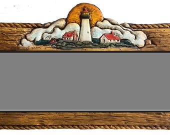 Lighthouse Mirror | Etsy