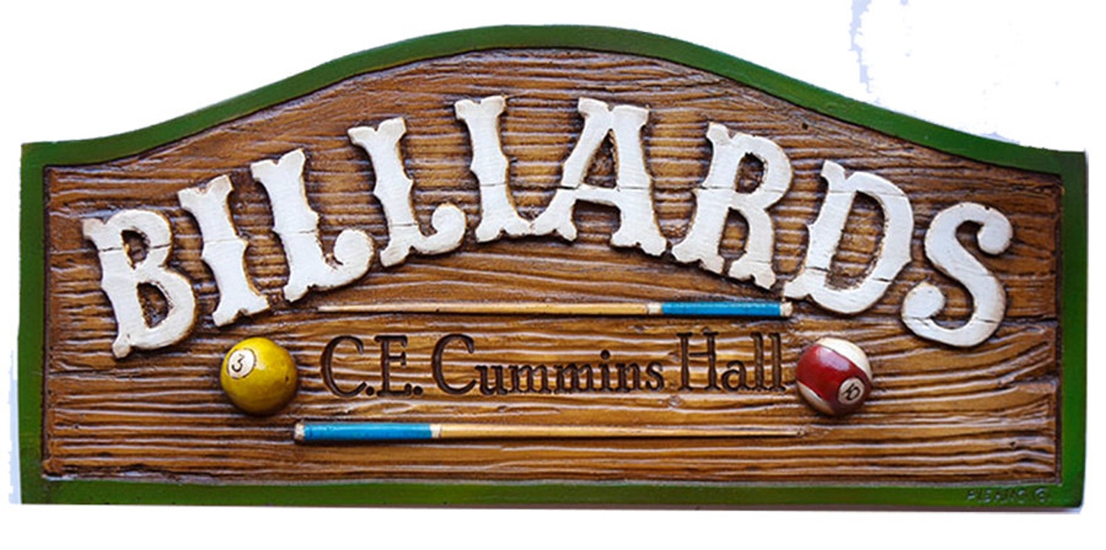 Billiards Personalized Sign Etsy