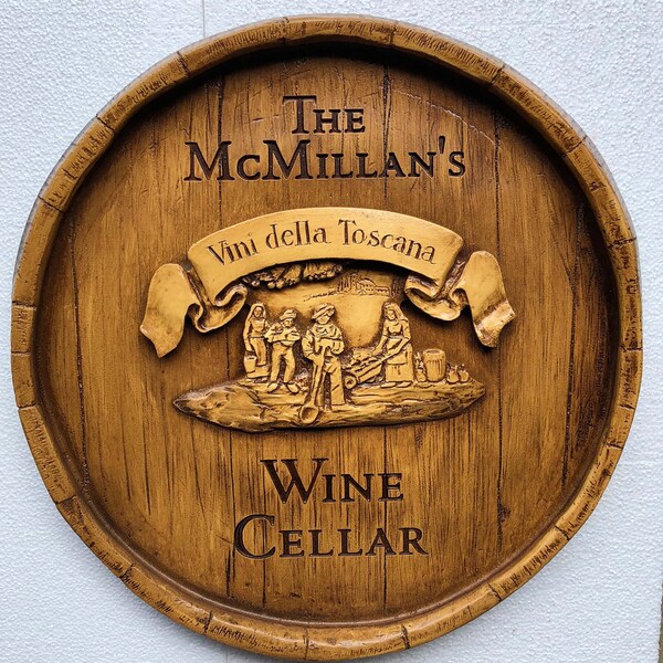 Wooden Wine Sign - Etsy