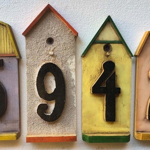 Bird House Large House Numbers Set of 3 - Etsy