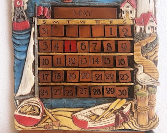 Nautical Calendar - Etsy