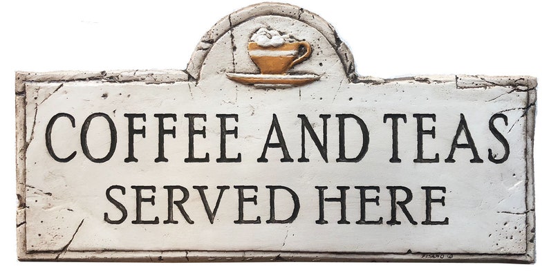Coffee Decor Custom Wall Sign - Etsy