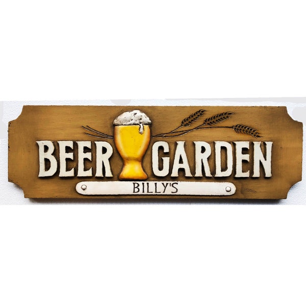 Beer Garden Sign - Etsy