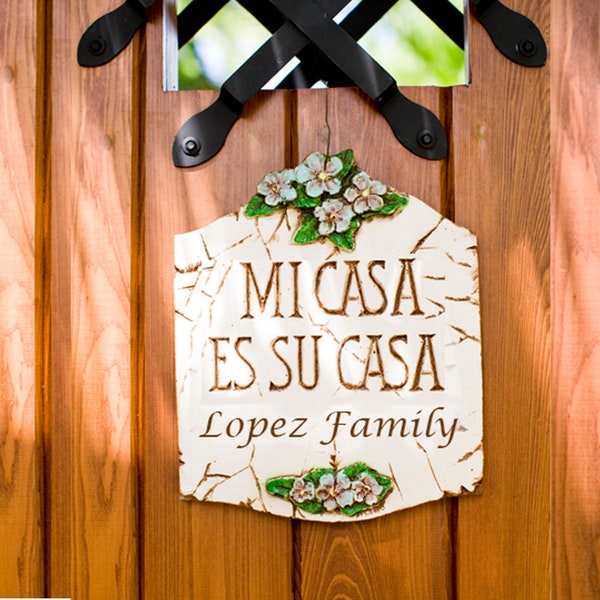 Mi Casa Su Casa Wall Art - Etsy