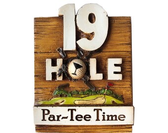 19th Hole Sign - Etsy