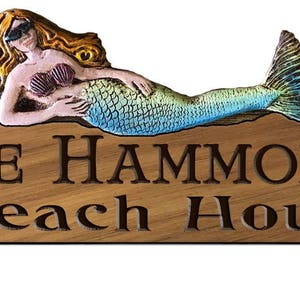 Mermaid Personalized Home Sign - Etsy