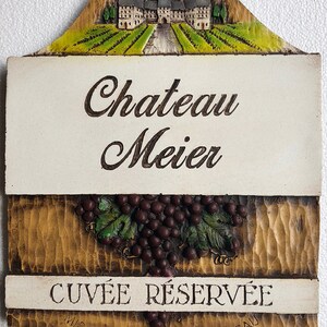 Chateau Personalized Sign - Etsy