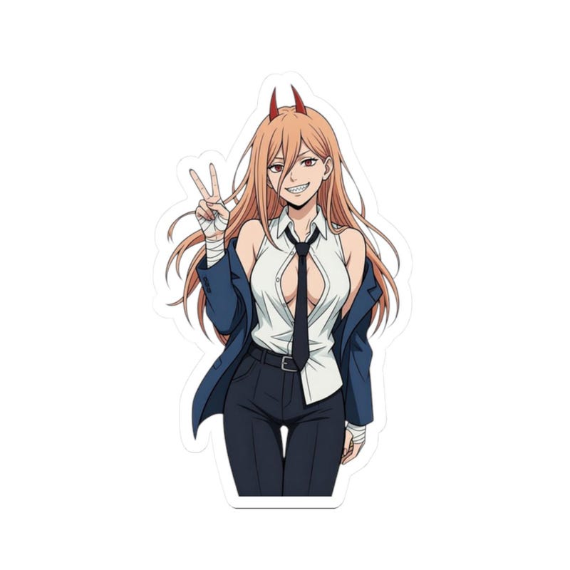 Anime Character Peace Sign - Etsy