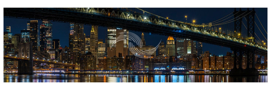 Manhattan Bridge, Panorama, Panoramic, Pano, Bridge, Architecture ...
