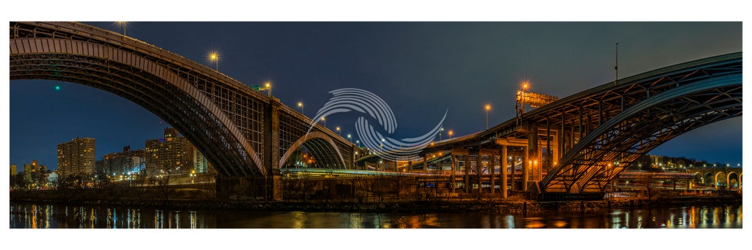 Harlem River Drive, Panorama, Panoramic, Pano, Bridges, Architecture ...