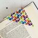 Fabric Corner Bookmark - Fabric Bookmark - Book Club Gift - Bookworm ...