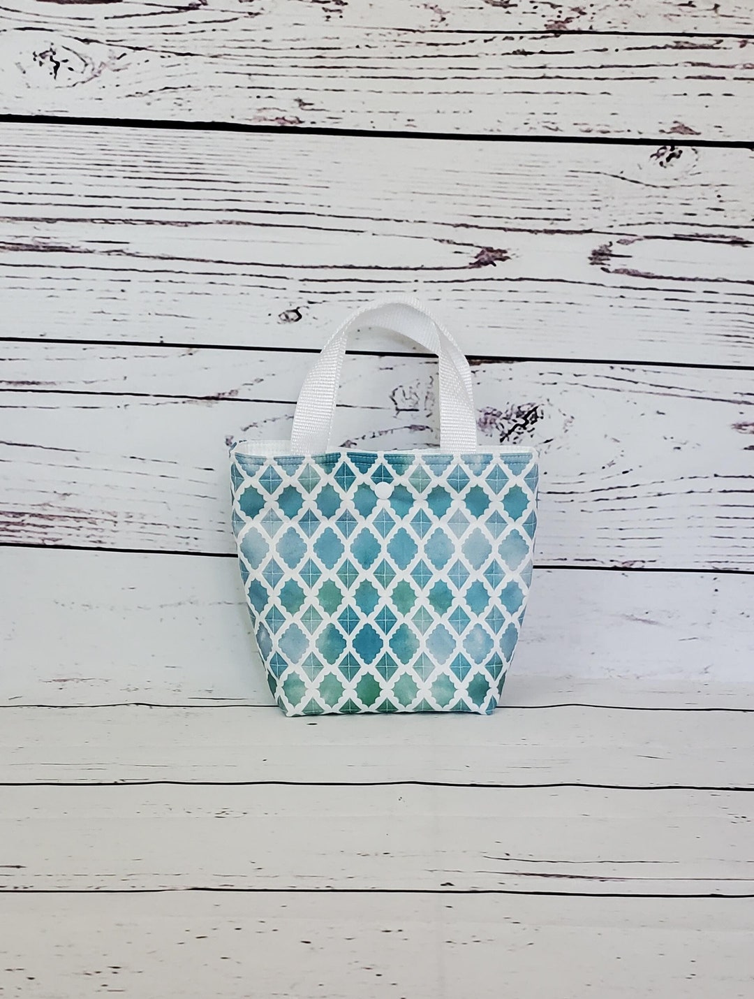 Paris Gold Quilted Mini Tote Bag-small Tote Bag-small Lunch Bag ...