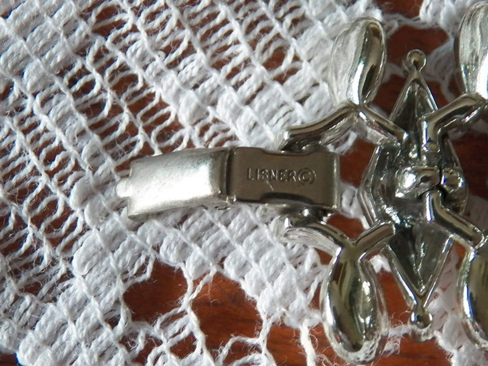 Stunning Silver Lisner Necklace and Bracelet Set - Etsy