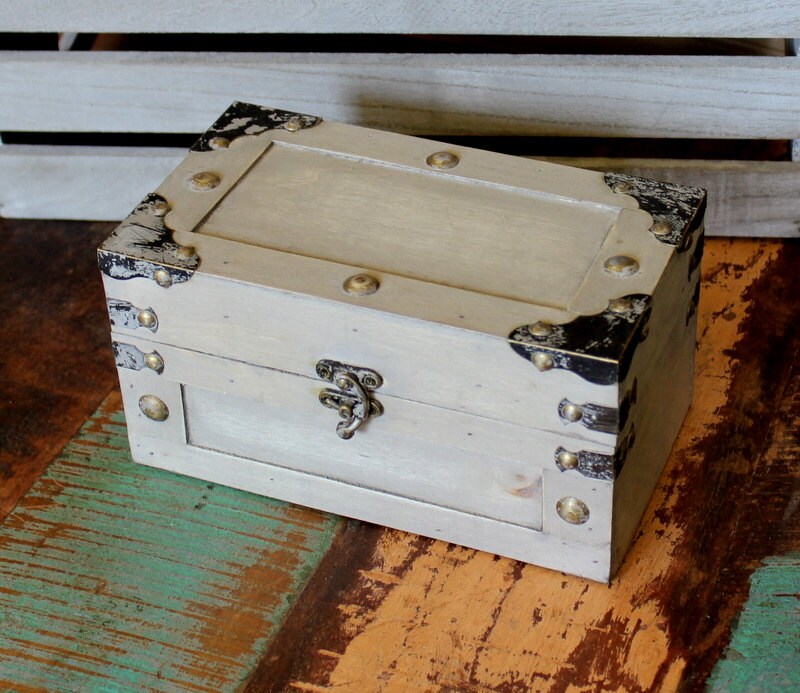 Keepsake Memory Box Jewelry Box Treasure Chest 1st | Etsy