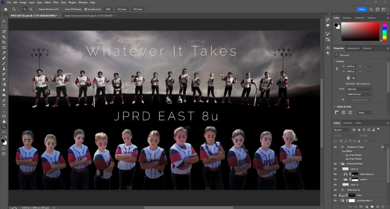 Softball Baseball Football Soccer Sports Digital Background & Layered ...