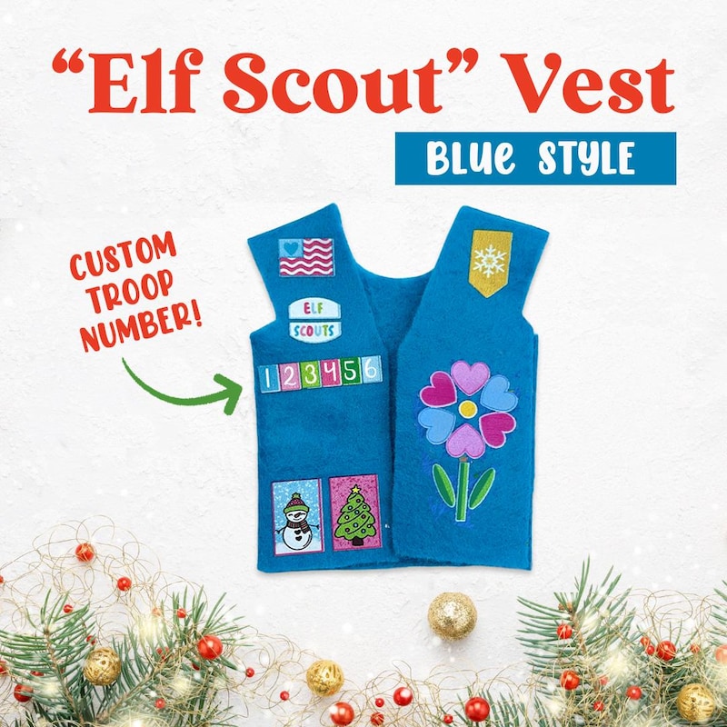 Blue Felted Elf Hat - Etsy