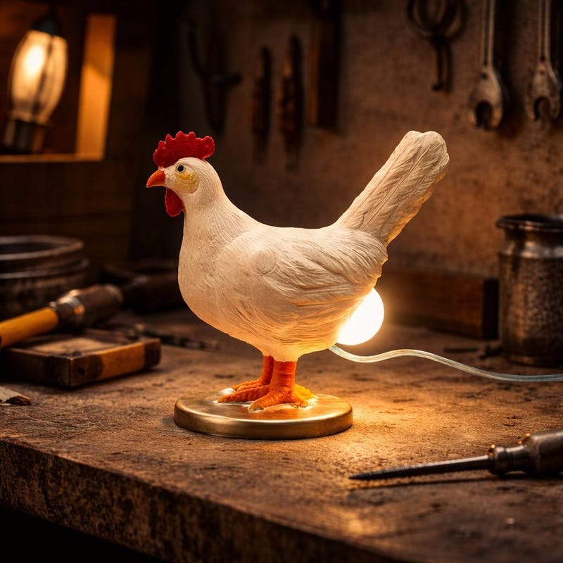 Chicken Lamps - Etsy