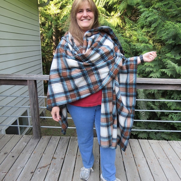 Fleece Shawl Pattern - Etsy