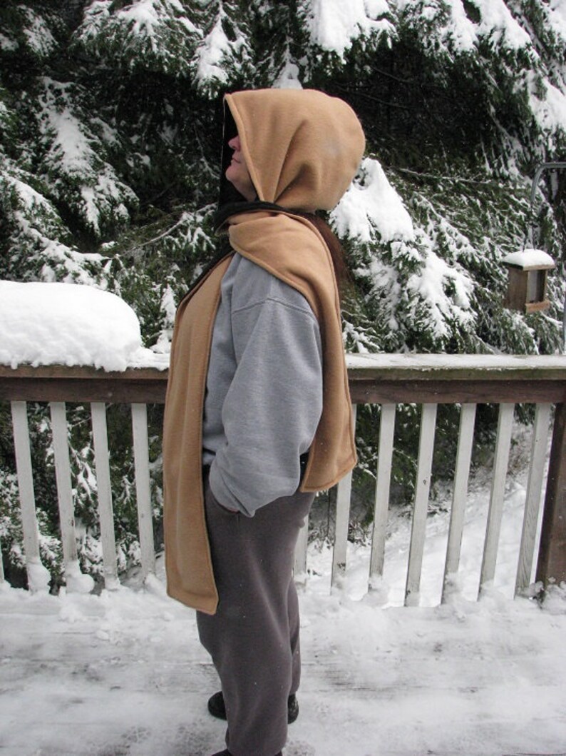Hooded Scarf, Fleece Hooded Scarf, Scoodie, Fleece Scoodie, Scoodie ...