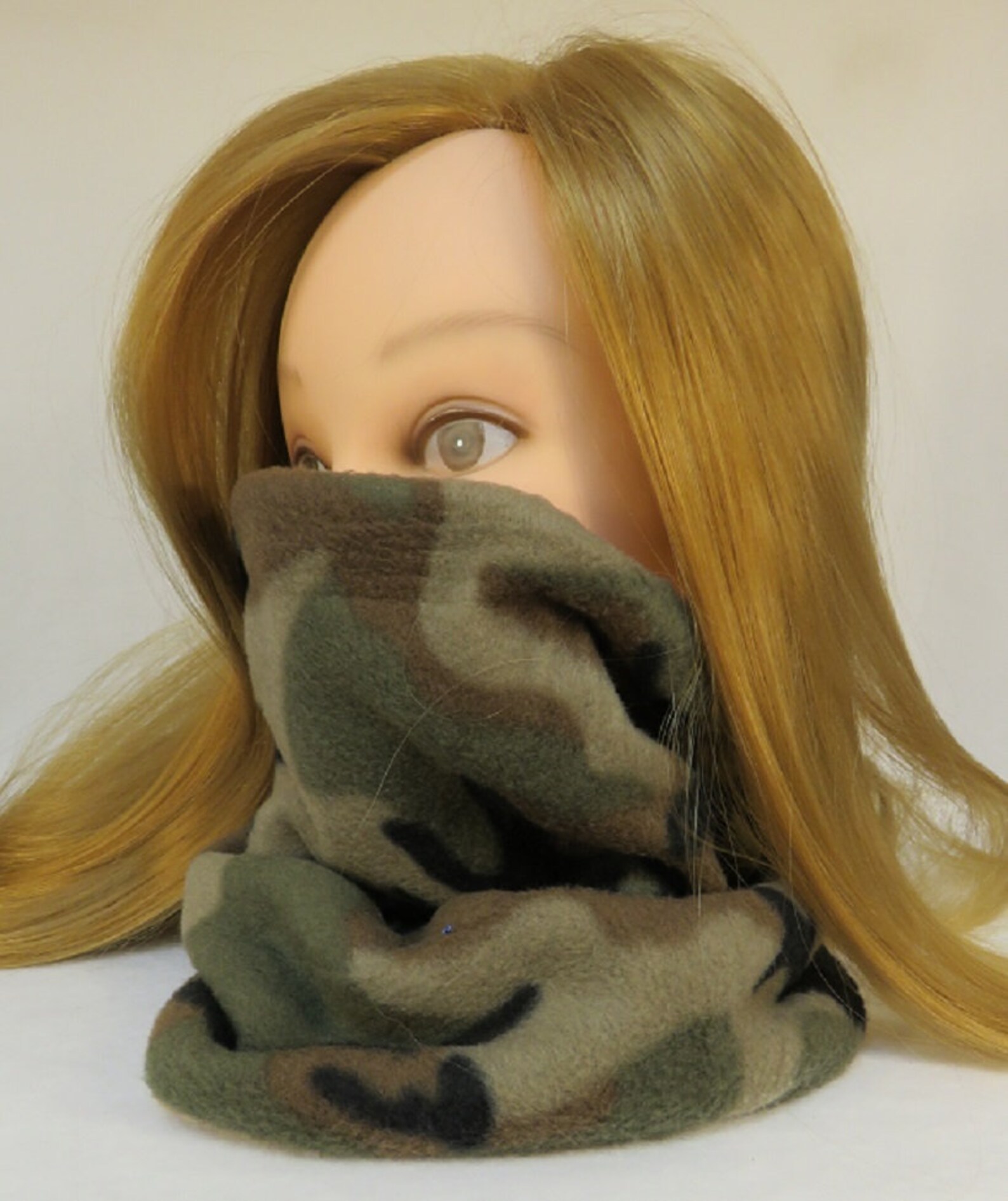 Cowl, Fleece Cowl, Reversible Fleece Cowl, Double Layer Cowl, Winter ...