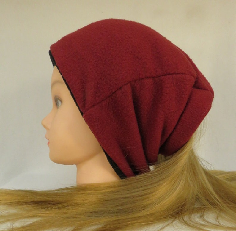 Fleece Cowl, Reversible Fleece Cowl, Neck Warmer, Double Layer, Winter ...