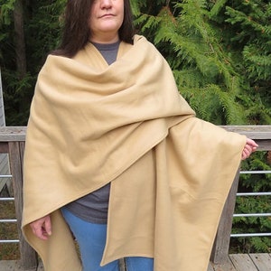 Womens Fleece Wrap, Fleece Shawl, Womens Cape, Fleece Ruana, Fleece ...