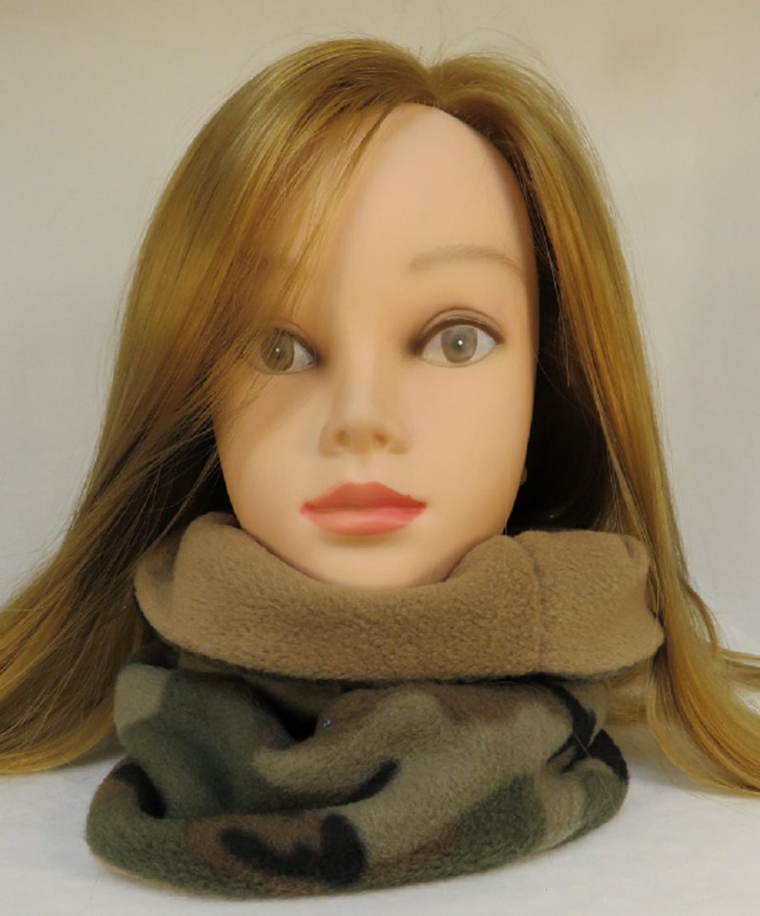 Cowl, Fleece Cowl, Reversible Fleece Cowl, Double Layer Cowl, Winter ...
