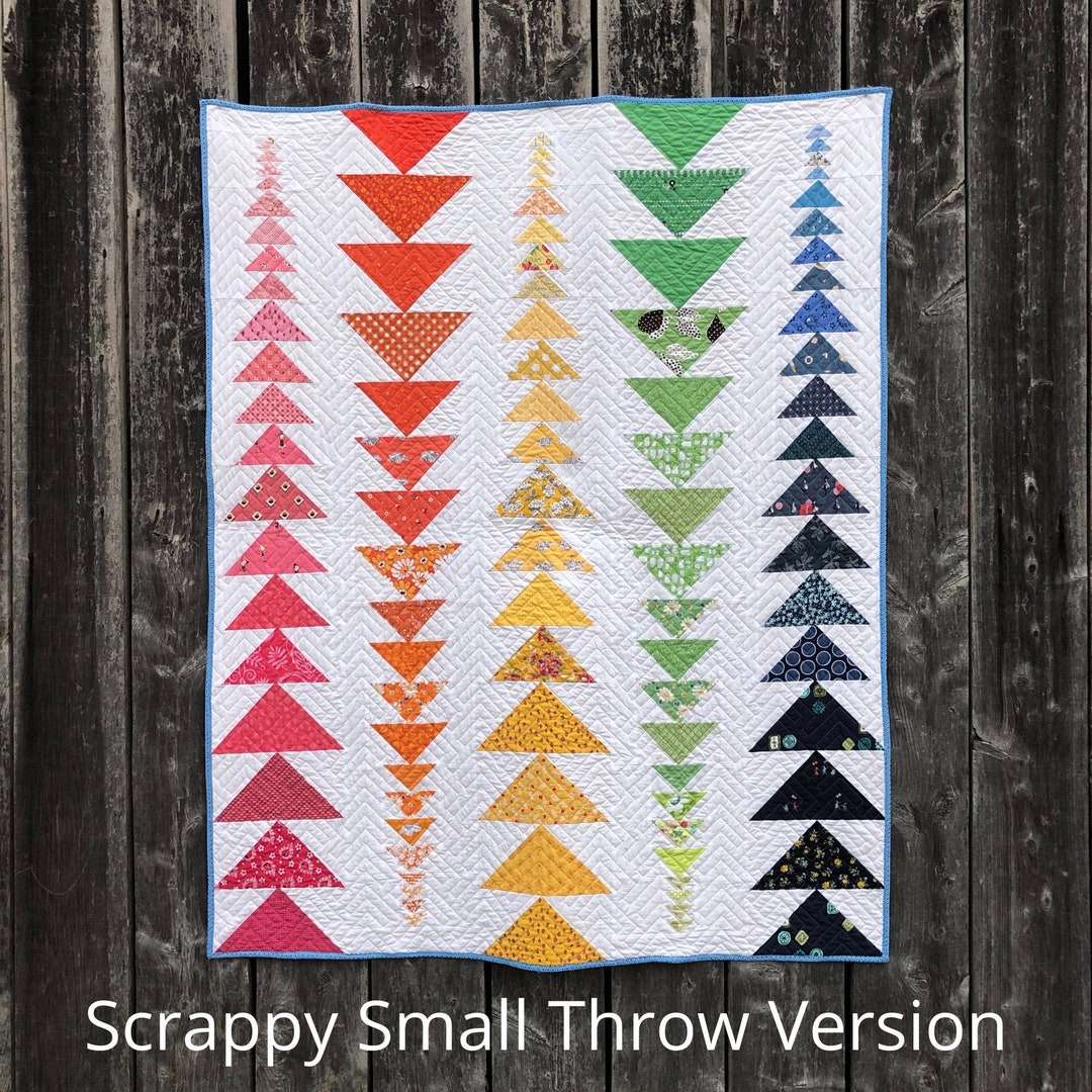 PDF | Hello, Geese! Quilt Pattern | A Modern Flying Geese Quilt in ...