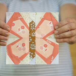 PDF | 6" Scrappy Butterflies | Scrap Busting Foundation Paper-pieced ...