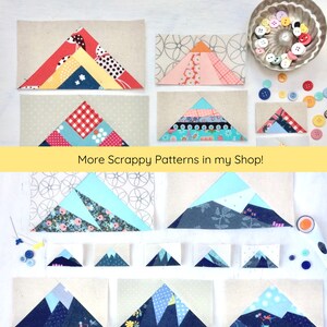 2" Scrappy Triangles From the Tiny Piecing Collection - Foundation ...