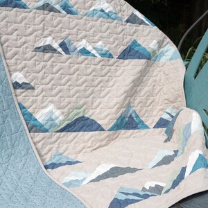 PDF | Complete Scrappy Mountain Range Bundle | Foundation Paper-pieced ...