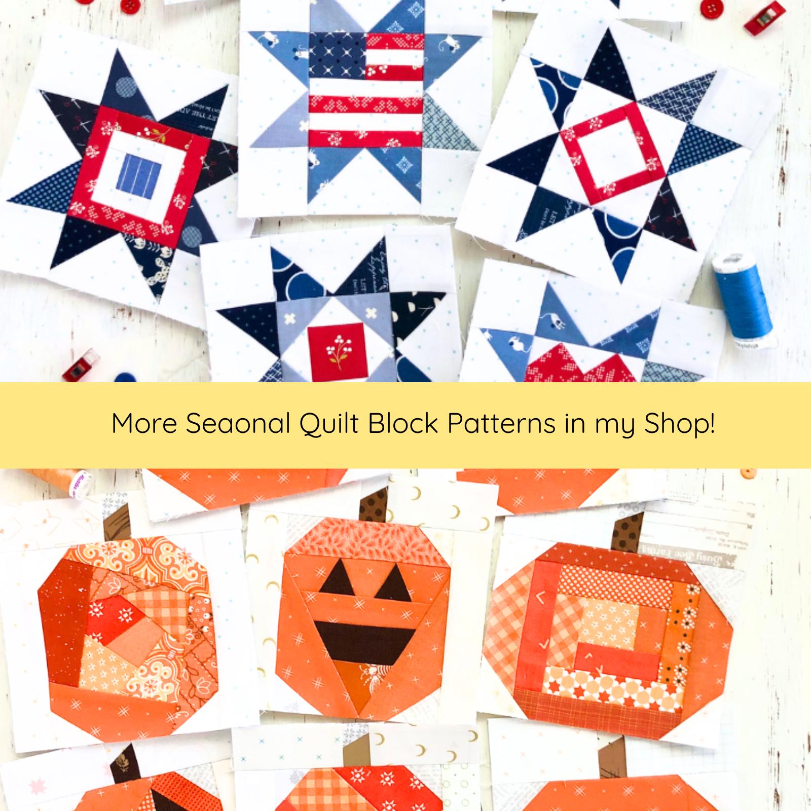 PDF | Spring Chick Quilt Block Pattern | Traditionally Pieced - Etsy