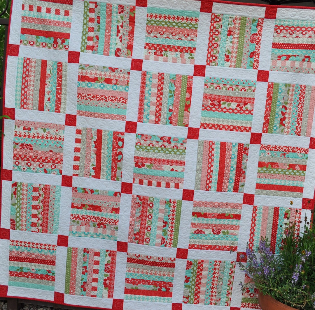 Pixy Stix Quilt Pattern - Etsy