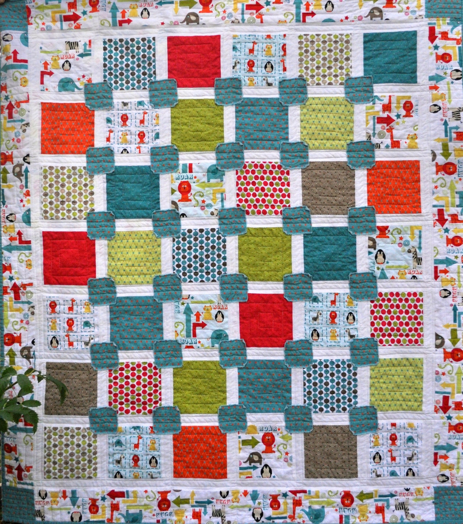 Back 2 Square One Boy Quilt Pattern - Etsy