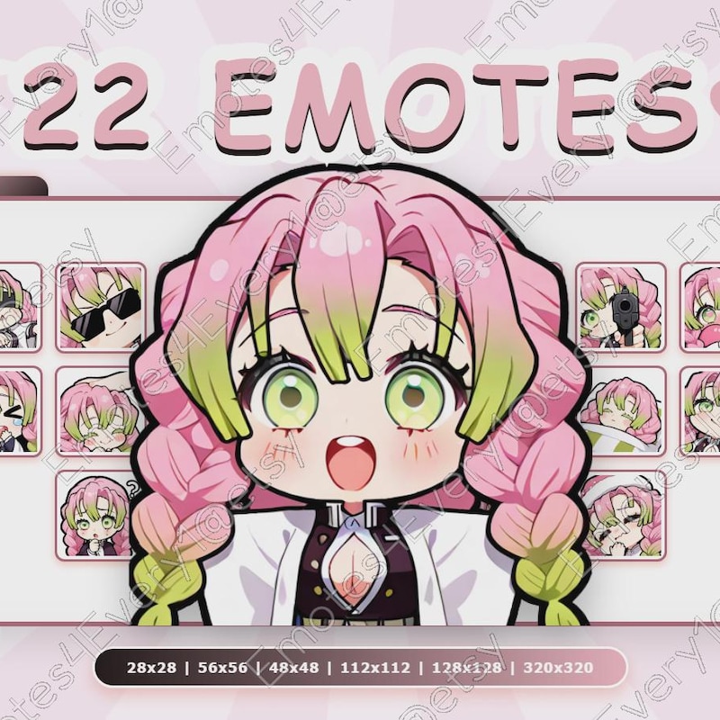 Mitsuri Chibi - Etsy